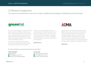 Australian B2B Marketing Outlook 2015 EC | PPT