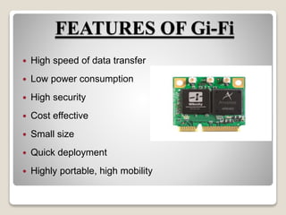 GI-FI TECHNOLOGY | PPTX