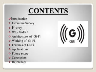 GI-FI TECHNOLOGY | PPTX