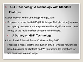 GI-FI TECHNOLOGY | PPTX