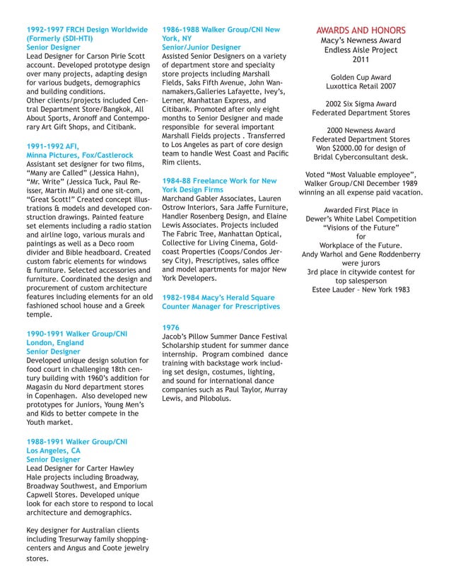 NadineKing-2016QualificationsBrief | PDF