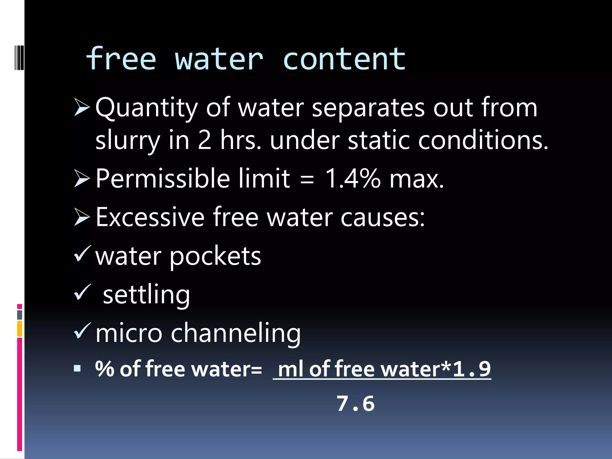 CEMENT SLURRY DESIGN | PPTX