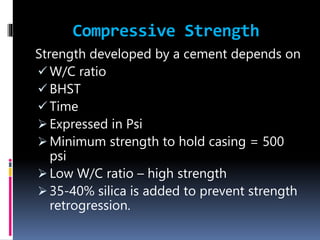 CEMENT SLURRY DESIGN | PPTX