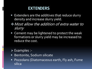 CEMENT SLURRY DESIGN | PPTX