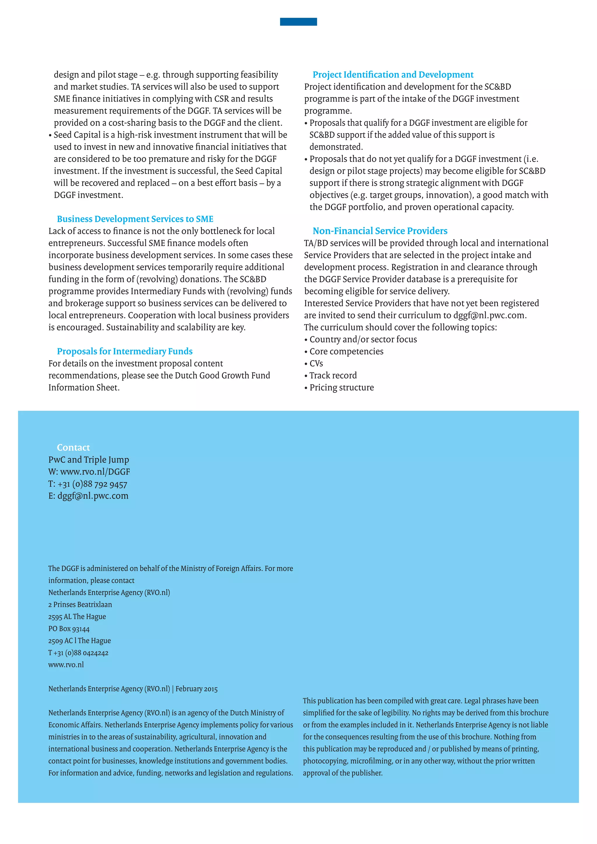 DGGF SCBD flyer | PDF