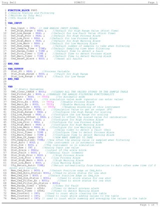 SCL Analog_Scale_Filter | PDF