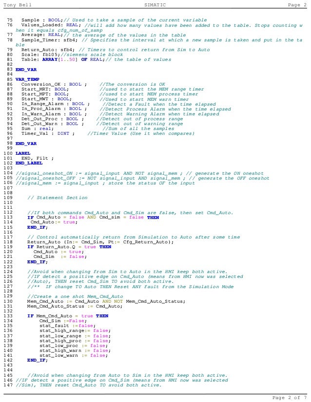 SCL Analog_Scale_Filter