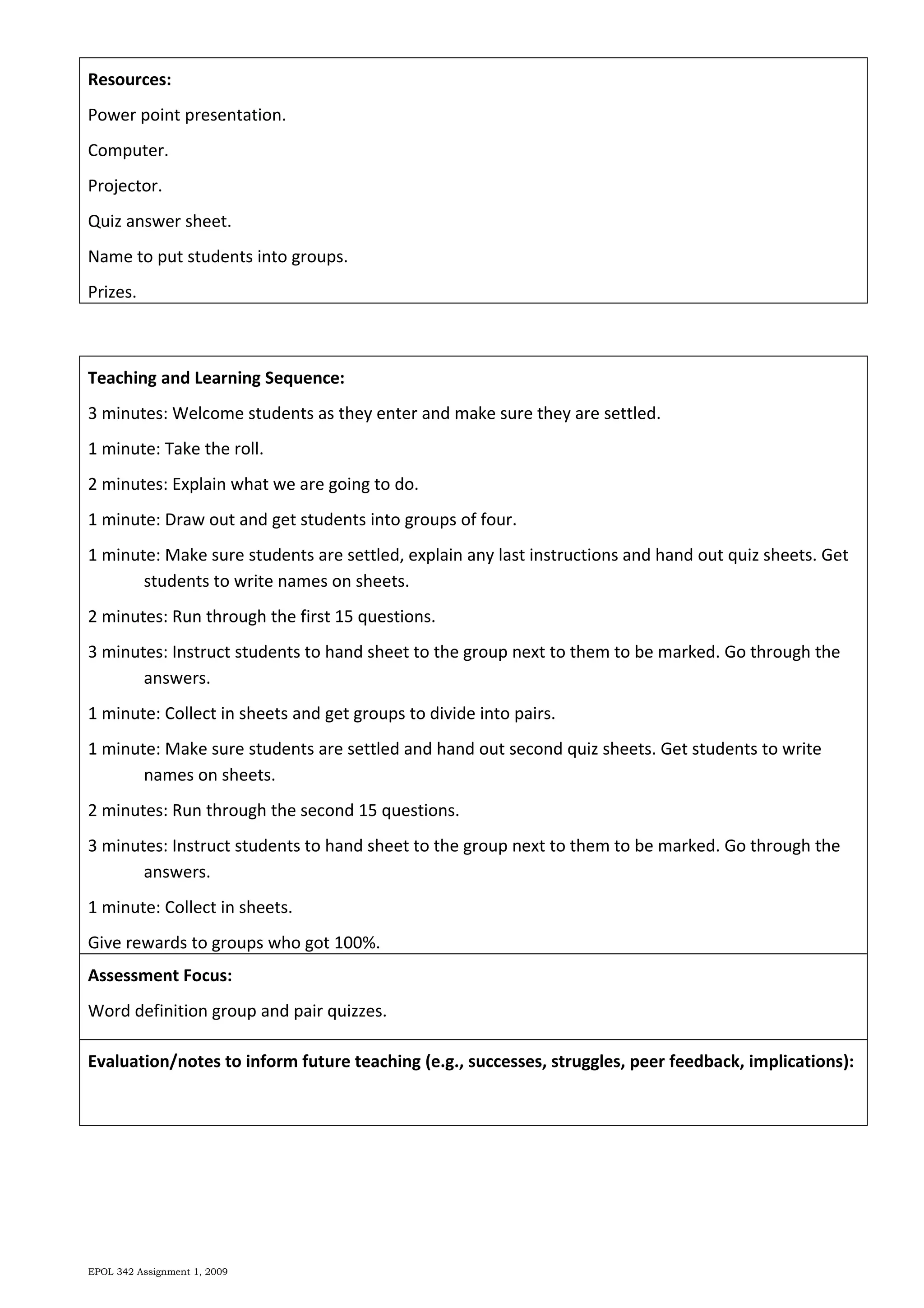 English y10 vocab activity | DOC