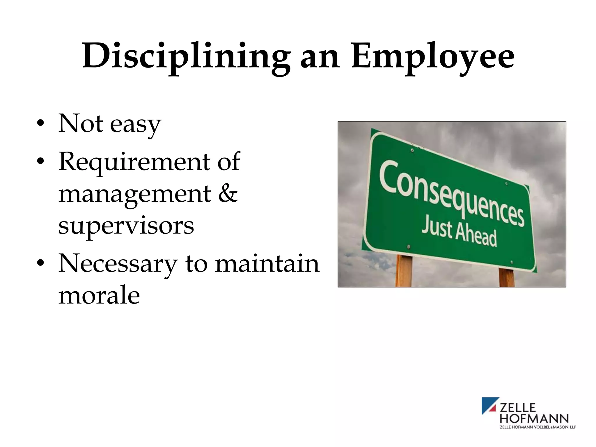 Employee Discipline.PPTX | Free Download