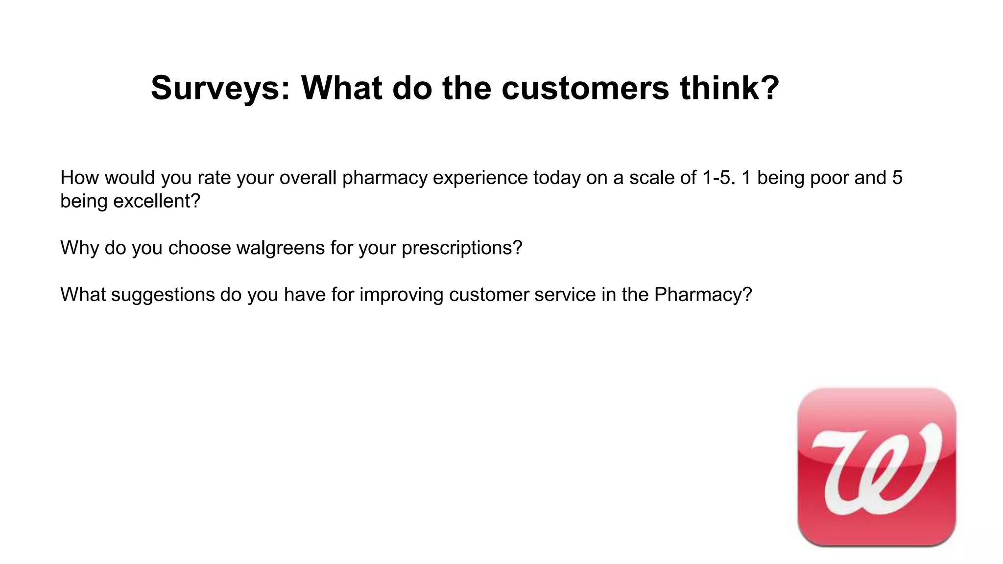 Walgreens Community Management Project | PPTX