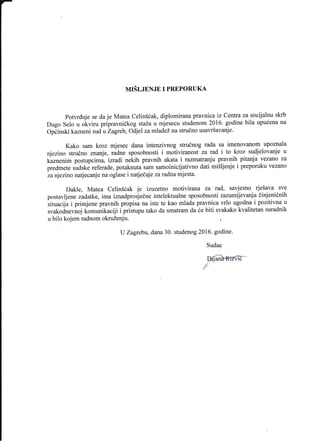 preporuka - sud | PDF
