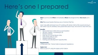 Job Advert Writing Presentation | PPTX