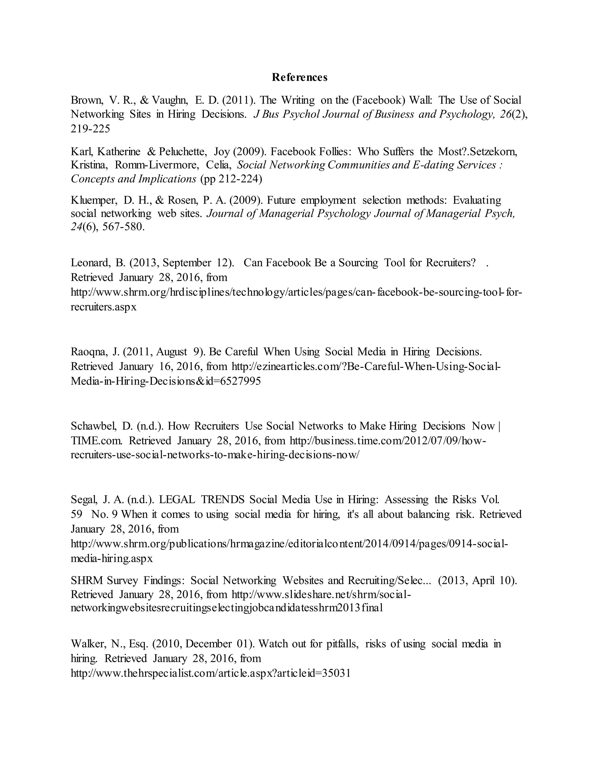 Social Media position paper | DOCX