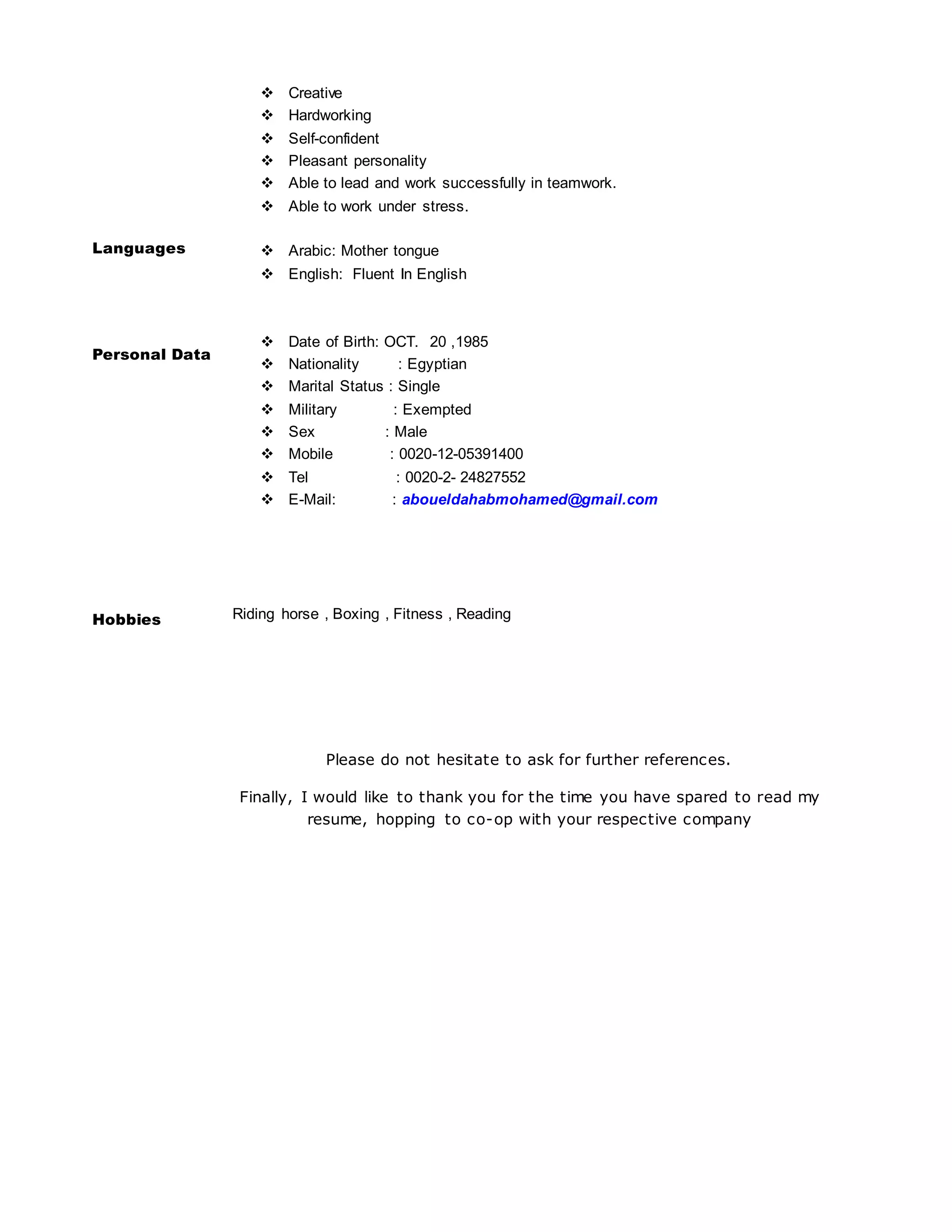 Mohamed Sabry -CV L (2) | DOCX