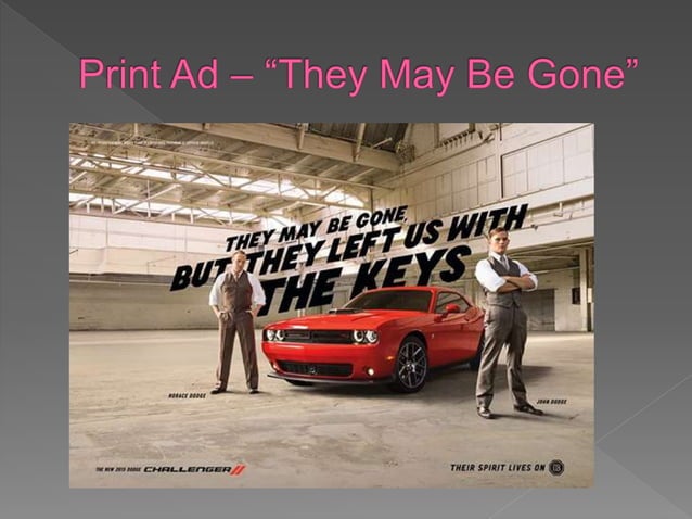 Dodge Brothers Advertising Campaign | PPTX