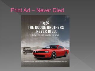 Dodge Brothers Advertising Campaign | PPTX
