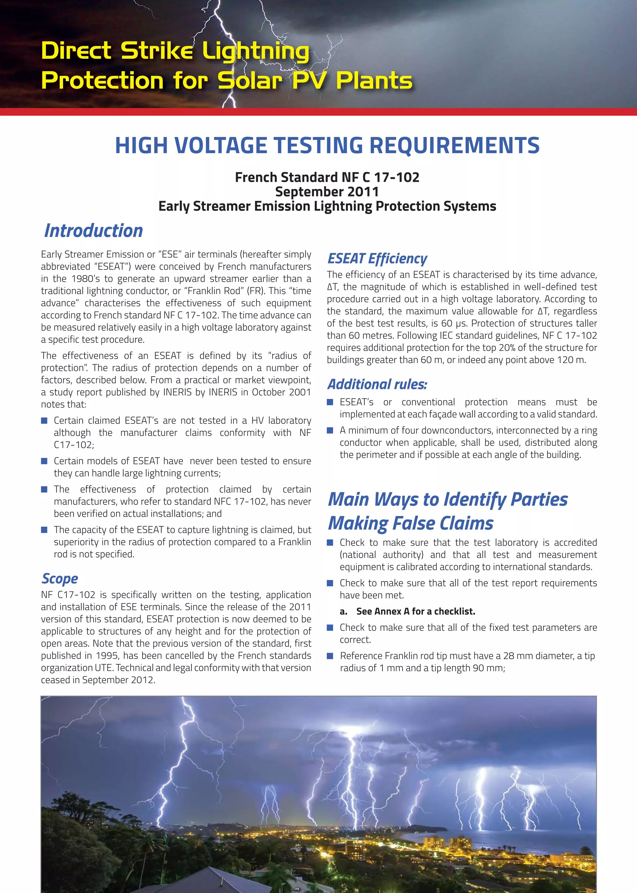 Lightning_Protection_LPI_Stormaster | PDF