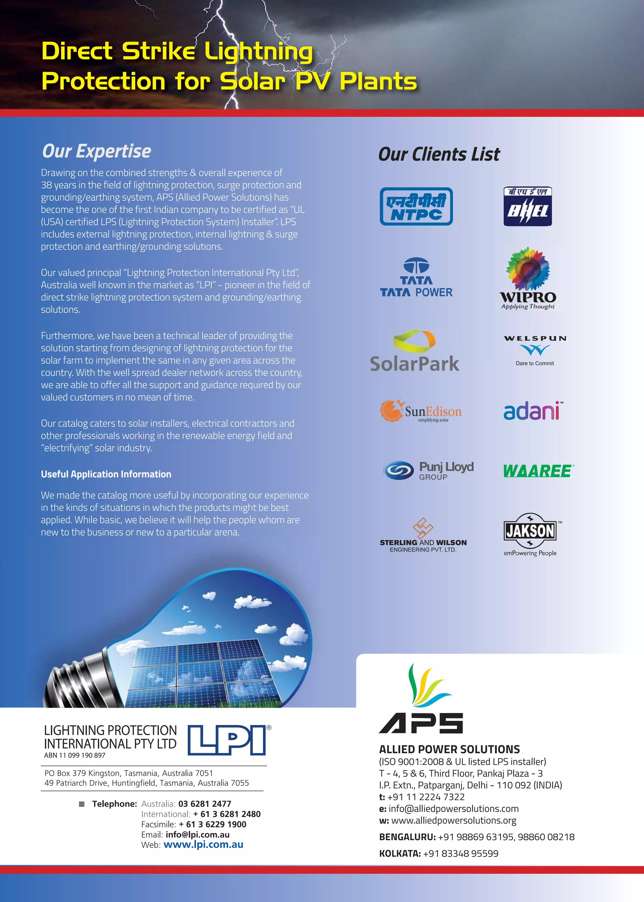 Lightning_Protection_LPI_Stormaster | PDF