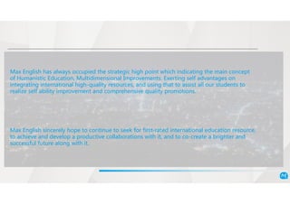 Max English Program Introduction | PDF