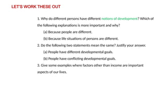 Ch1 Development Grade X; NCERT Social Science | PPTX