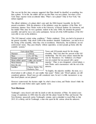 The Pluto-KU connection | DOCX