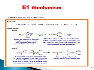 E1 &E2 mechanism, sandmeyer and benzyne mechanism | PDF