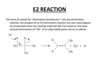 E2 Reaction Mechanism