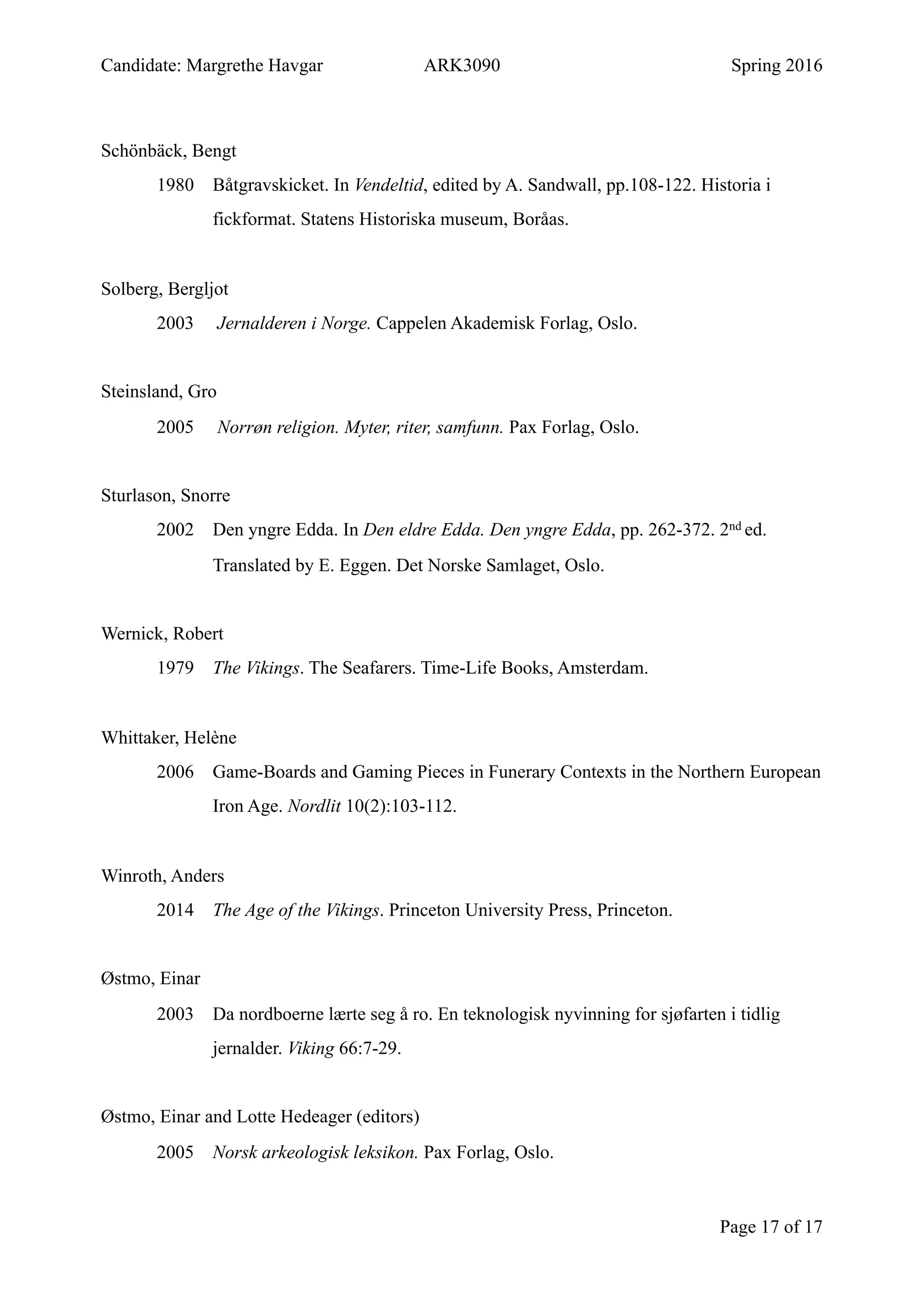 Bachelor thesis Havgar | PDF