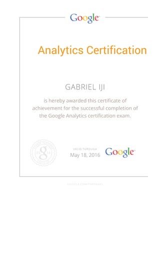 Google Partners - Certification-2 | PDF