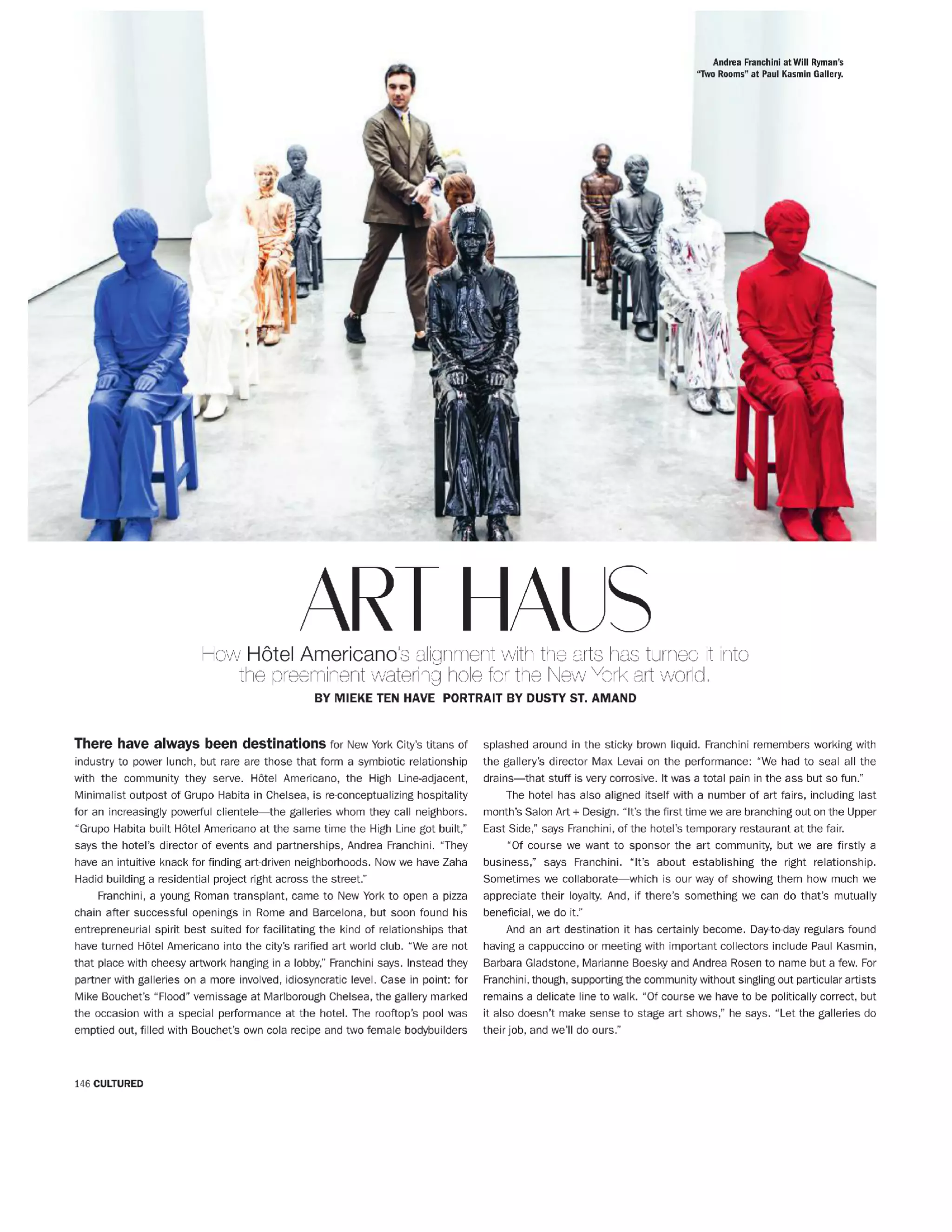 Art Haus Cultured Magazine Andrea Franchini | PDF