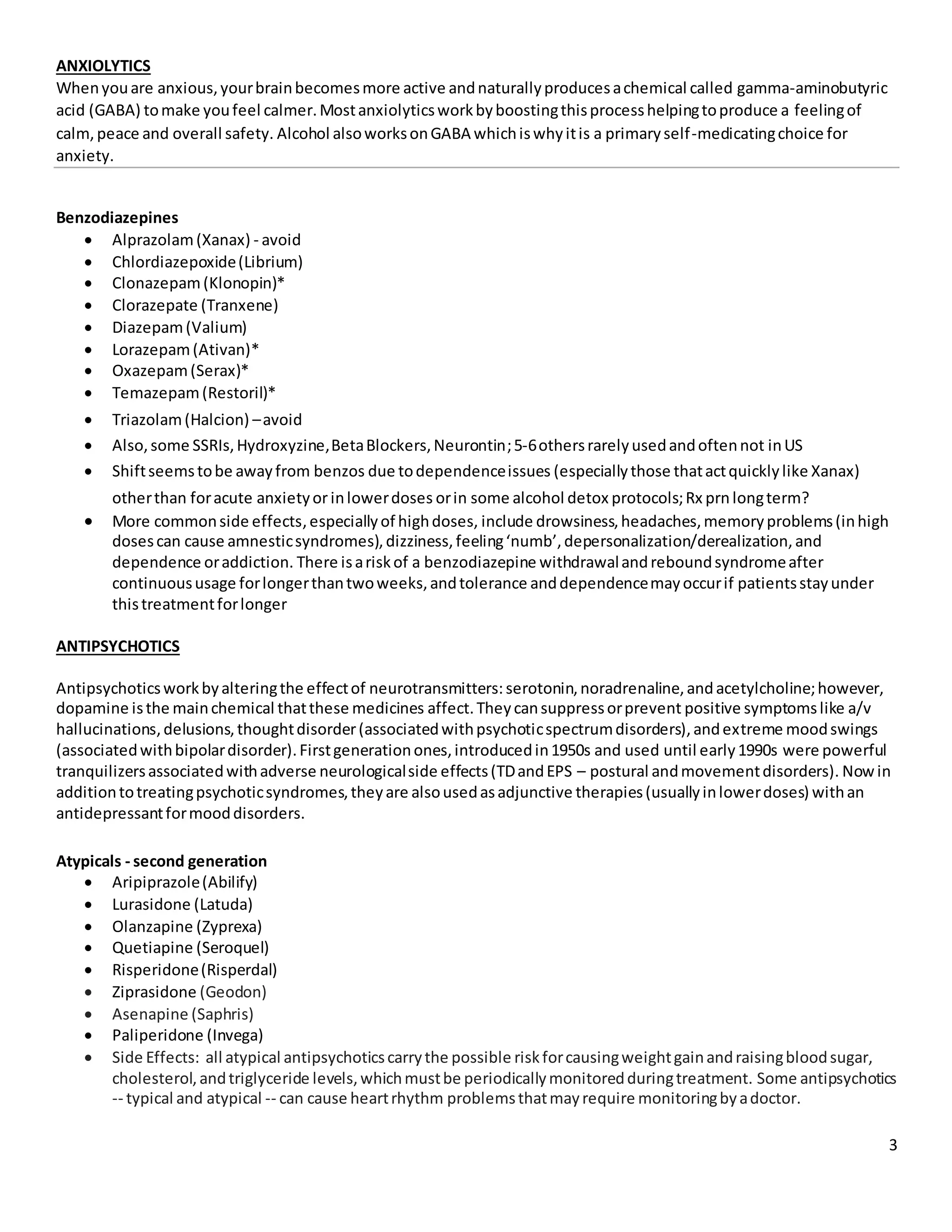 PSYCHOPHARM PRESENTATION revised newest | DOCX