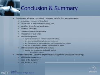 Measuring Customer Satisfaction | PPTX