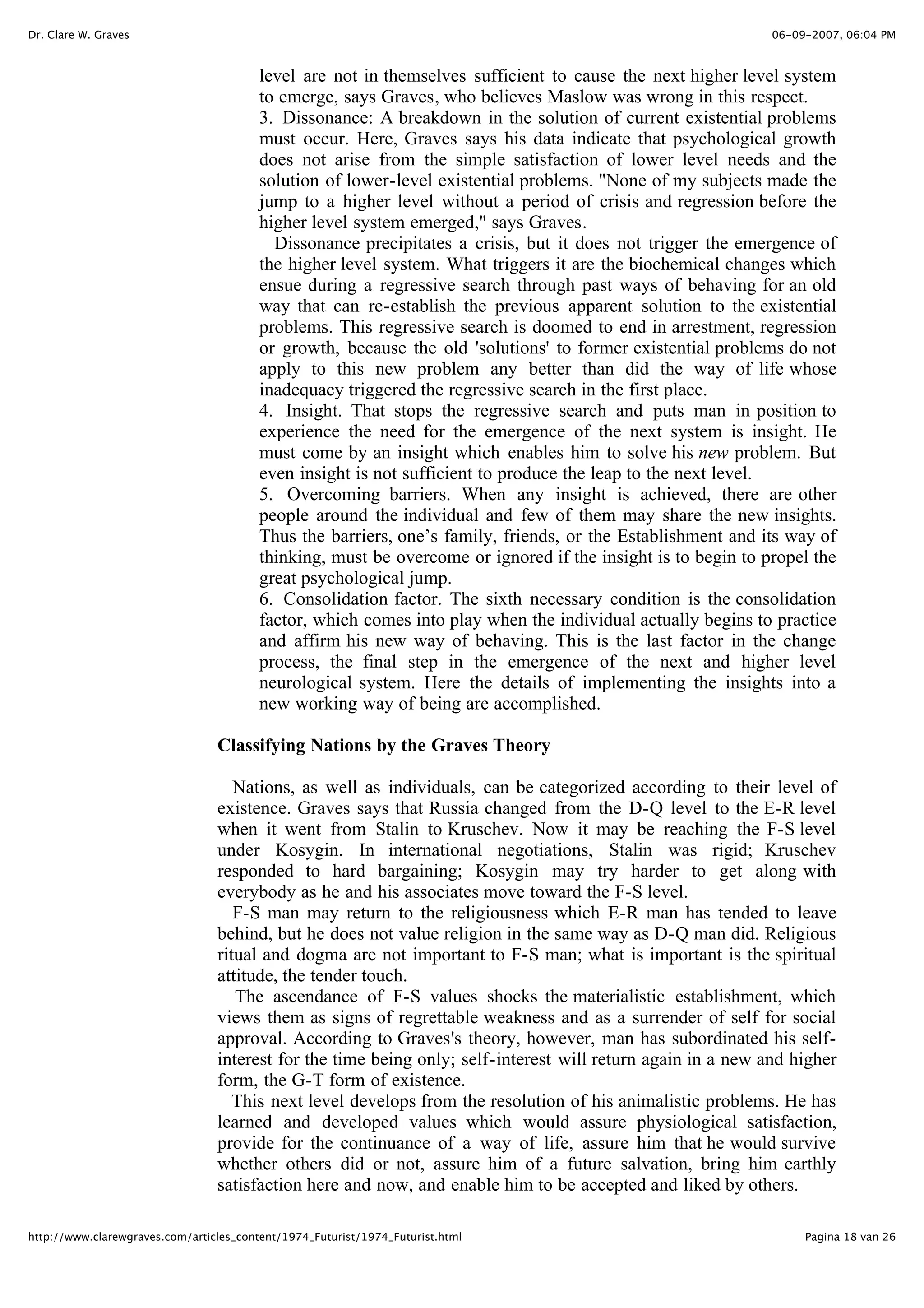 E1 graves clare human nature prepares for a momentous leap | PDF