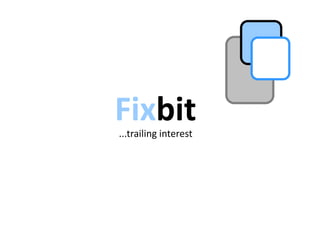 Fixbit slides pitch | PPT