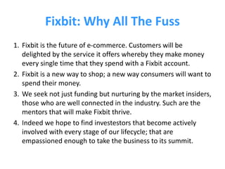 Fixbit slides pitch | PPT