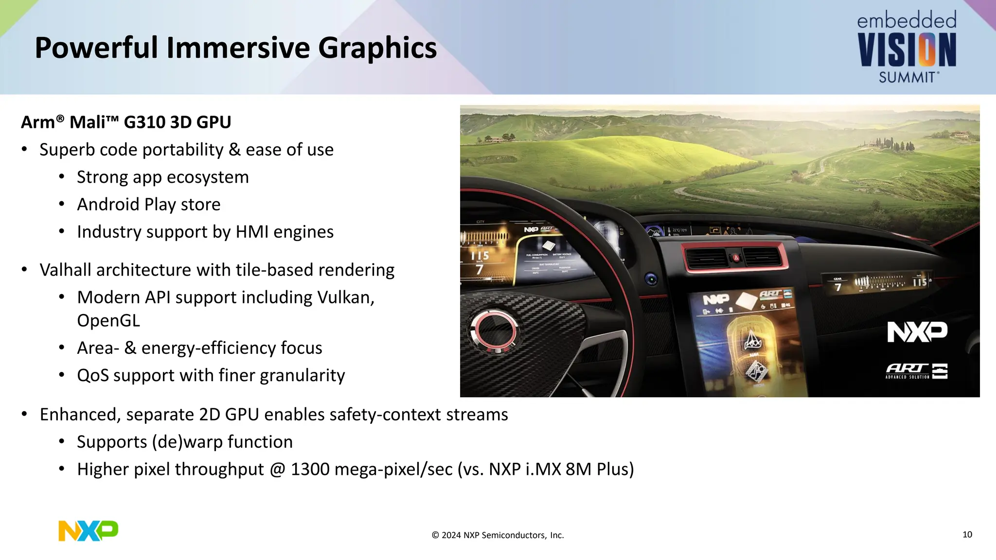 “Efficiency Unleashed: The Next-gen NXP i.MX 95 Applications Processor for Embedded Vision,” a ...