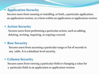 JDEdwards E1 Security | PPTX
