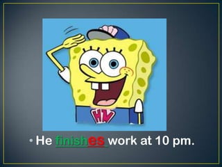 SpongeBob's routine | PPT