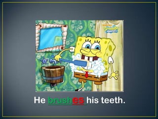 SpongeBob's routine | PPT
