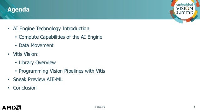 “Programming Vision Pipelines on AMD’s AI Engines,” a Presentation from AMD | PDF | Programming ...
