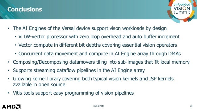 “Programming Vision Pipelines on AMD’s AI Engines,” a Presentation from AMD | PDF