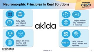 “Enabling Ultra-low Power Edge Inference and On-device Learning with Akida,” a Presentation from ...