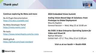 “Building and Scaling AI Applications with the Nx AI Manager,” a Presentation from Network Optix ...