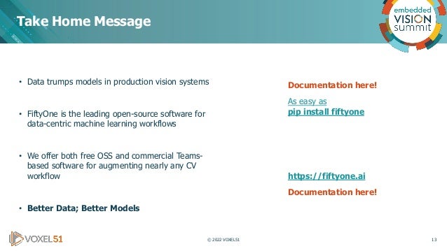 “Creating Better Datasets for Training More Robust Models in FiftyOne,” a Presentation from ...