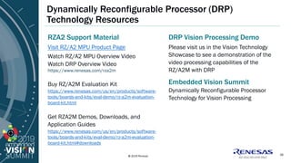 "Dynamically Reconfigurable Processor Technology for Vision Processing," a Presentation from ...