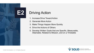 Executive Execution - E2: Driving Action | PPT