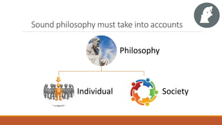 Nature, Scope & Importance of Philosophy of Education | PPTX