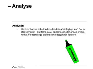 E2014 StuDIY Workshop analyse | PPTX