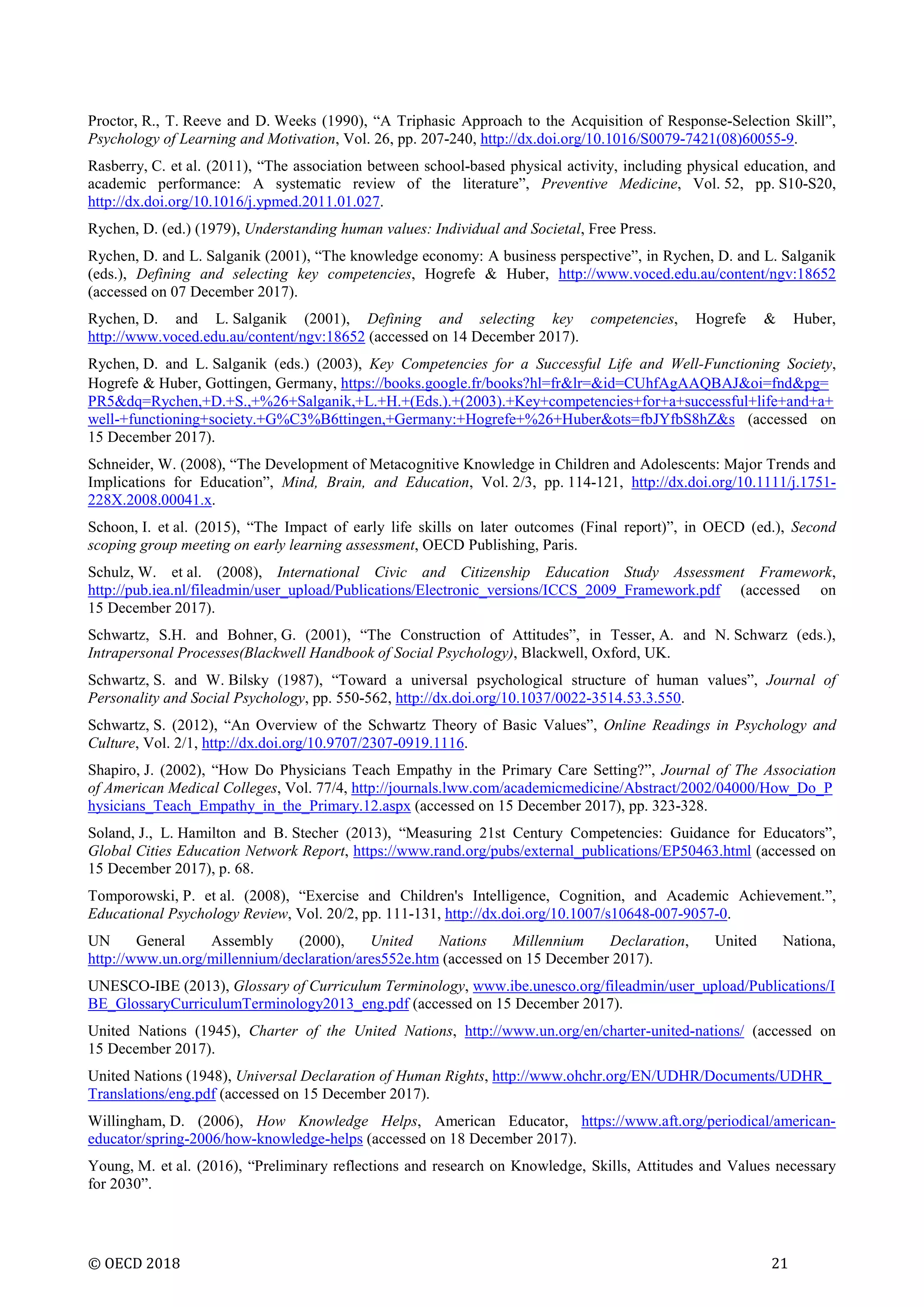 The future of education and skills Education 2030 | PDF