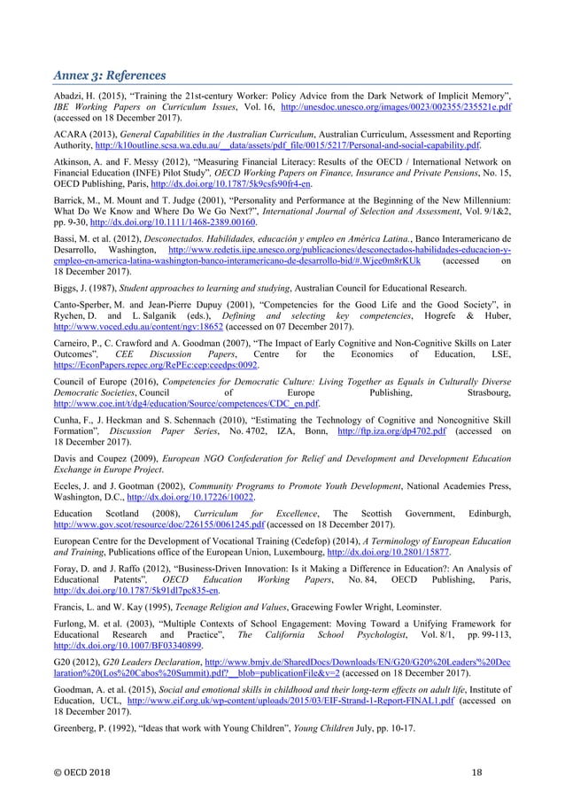 The future of education and skills Education 2030 | PDF